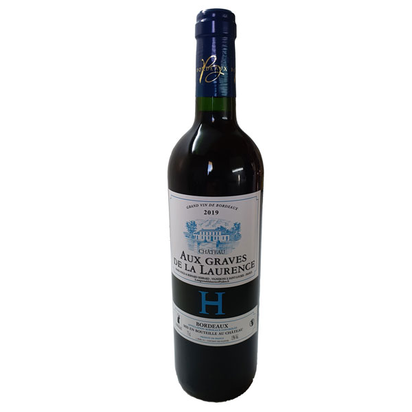 Bordeaux Rouge, 6 bouteilles 75cl - Aux Graves de la Laurence